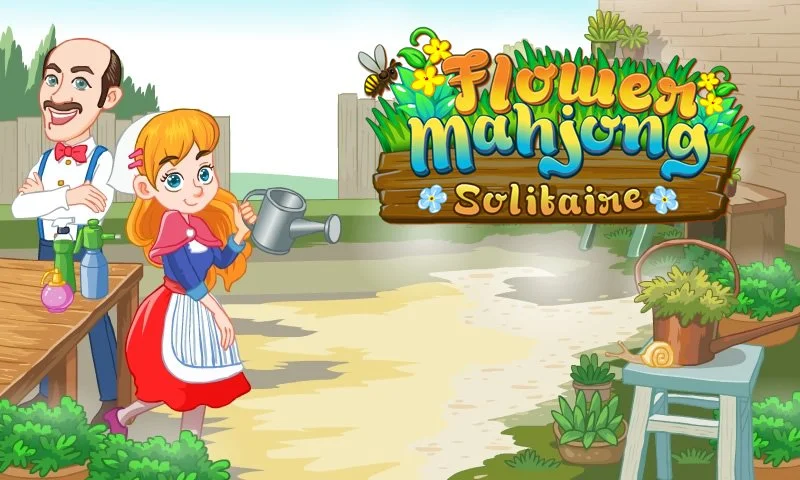 Blumen Mahjong Solitaire - MahjongSpielen.de